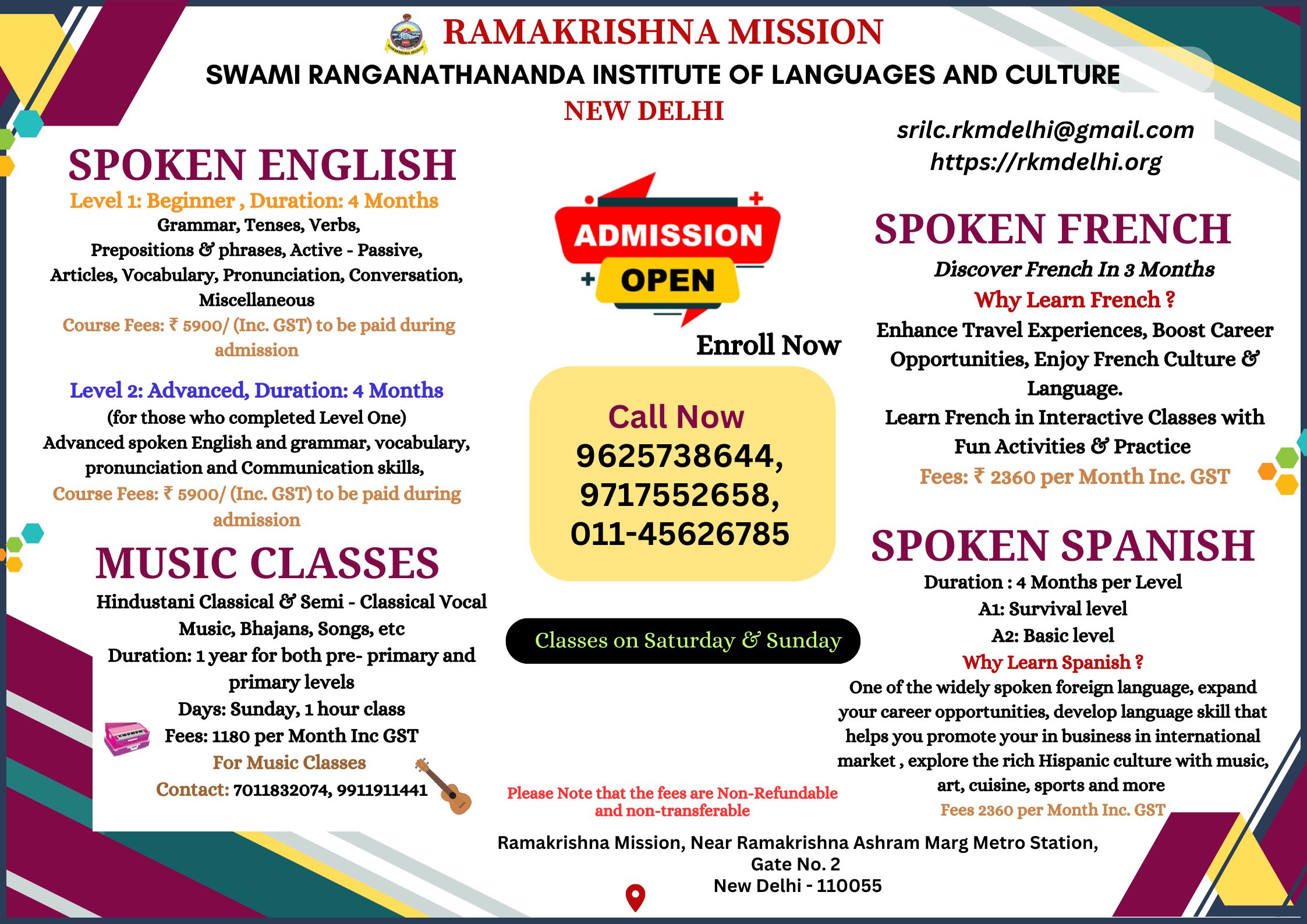 Ramakrishna Mission Delhi - A Branch Centre of Ramakrishna Mission ...